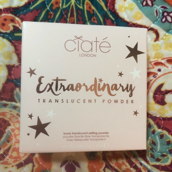 Ciate | Makeup | Ciat Londons Extraordinary Translucent Powder | Poshmark